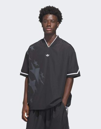 adidas Originals Originals Basketball - Top dentra&icirc;nement &agrave; motif &eacute;toiles - Noir