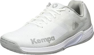 Kempa Femme Wing 2.0 Women Chaussure de handball, Blanc Gris Froid, 42.5 EU