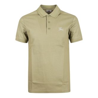 Burberry Cotton Polo Shirt - - Tops - Herren - Gr&uuml;n - S
