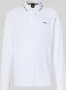 HUGO BOSS Regular Fit Poloshirt aus reiner Baumwolle Modell Plisy