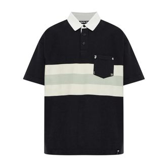 Palm Angels Polo en coton avec poche - Homme - Tops - Noir - Taille: XL
