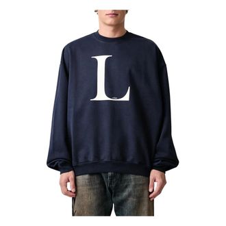 VETEMENTS SweaT-shirt L-esbian - Homme - Sweatshirts et sweats &agrave; capuche - Bleu - Taille: XS