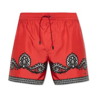 Dolce & Gabbana Badeshorts - - Swimwear - Herren - Rot - XS