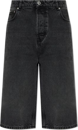 Ami Homme, Shorts, Noir, Taille: W34 Denim Shorts