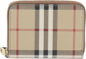 Burberry Femme, Accessoires, Beige, Taille: ONE Size Vintage Check Wallet