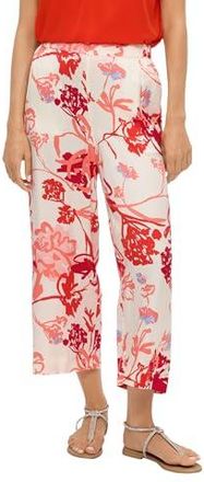 s.Oliver Black Label 2145101 Pantalon en Satin Coupe Droite, Jambes Larges, 02A2, W40 Femme