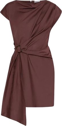 Marella Femme, Robes, Brun, Taille: 34 FR Mllsabine