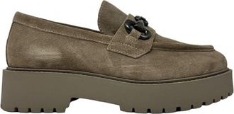 Nero Giardini Noir Jardins Mocassin Cuir Daim Femme