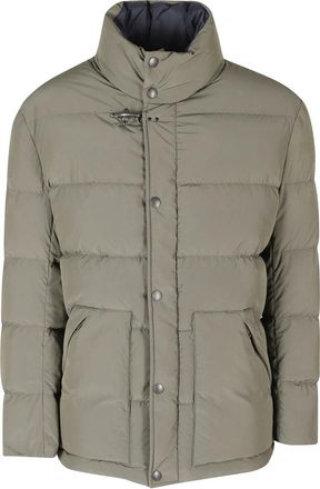 Fay Kurze Daunenjacke - - Jackets - Herren - Gr&uuml;n - S