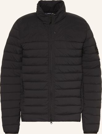 Stone Island Lightweight-Daunenjacke schwarz