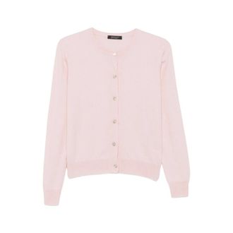 Aragona Gilet en cachemire - Femme - Pulls - Rose - Taille: 38 FR