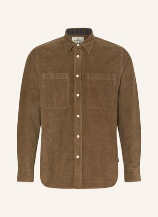 Barbour Cordhemd Comfort Fit braun