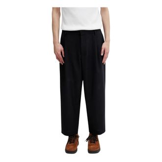 Maison Kitsun&eacute; Pantalon court &agrave; pinces - Homme - Pantalons - Bleu - Taille: W44