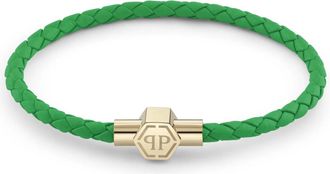 Philipp Plein Armb&auml;nder - Armband Plein Tag - Gr. L - in Gr&uuml;n - f&uuml;r Damen