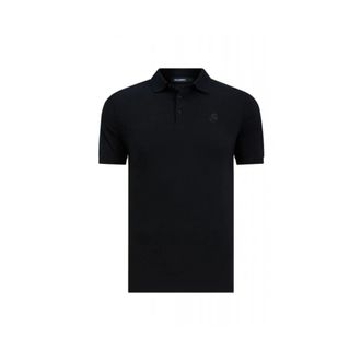 Karl Lagerfeld Homme, Tops, Noir, Taille: XL Polo