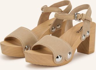 Softclox Sandaletten Eilyn Mit Nieten beige