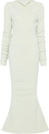 Rick Owens Luna Maxikleid - Grün