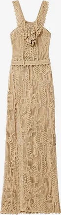 Isabel Marant Robe Ornella - Femme - D&eacute;sert - Taille 34 - Isabel Marant
