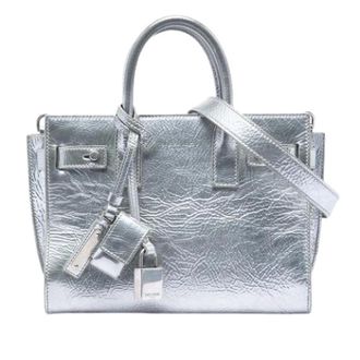 Saint Laurent Pre-owned Sac de Jour Satchel - Femme - Pre-owned - Gris - Taille: ONE Size