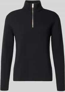 Lindbergh Strickpullover mit Stehkragen und Rei&szlig;verschluss
