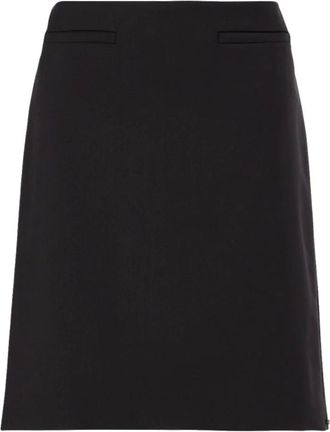Sportmax Femme, Jupes, Noir, Taille: 38 FR Luigia Miniskirt