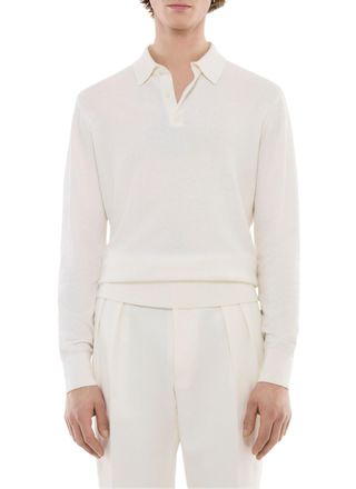 Fursac Polo en maille de coton et cachemire - Taille XXL - Homme