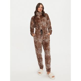 Hunkem&ouml;ller Jumpsuit 204241 Braun Relaxed Fit
