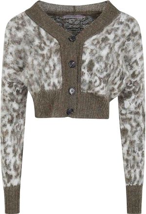 D.exterior Cardigan - Vert
