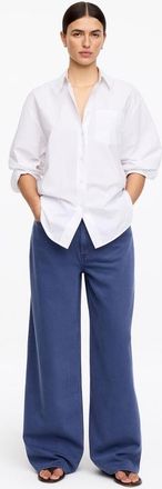Arket CEDAR Oversized Wide Jeans -Blau