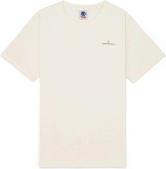 Jonsen Island Homme, Tops, Blanc, Taille: M T-shirt Authentique Classique