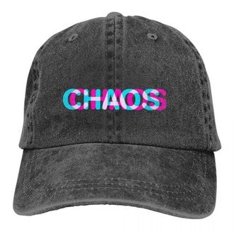 Generic Casquette de baseball multicolore pour femme Casquette Chaos Visi&egrave;re personnalis&eacute;e Chapeaux de protection Cadeau