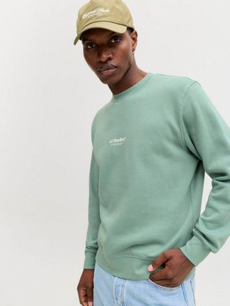 Jack & Jones Sweatshirt JJESOHO SWEAT CREW NECK NOOS Baumwollmischung, relaxed fit
