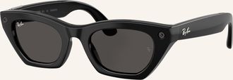 Ray-Ban Smart Glasses rw4015 Meta Zena schwarz