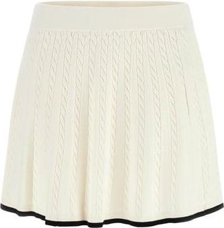 Guess Jupe courte en maille tress&eacute;e