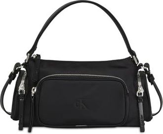 Calvin Klein Pocket Nylon Bag W StrapTG. One Size UB1 - Black One Size