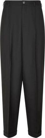 Marni Homme, Pantalons, Noir, Taille: M Straight Pantalons