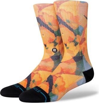 Stance Keys Crew Chaussette Unisexe Noir Taille L, noir, Large