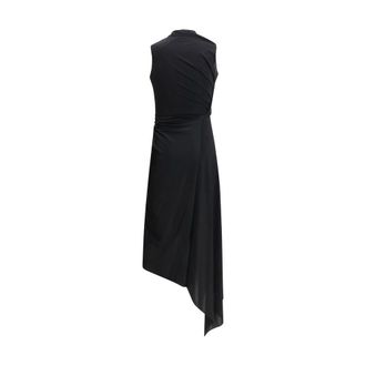 Balenciaga Womens Black Polyamide Casual Dress