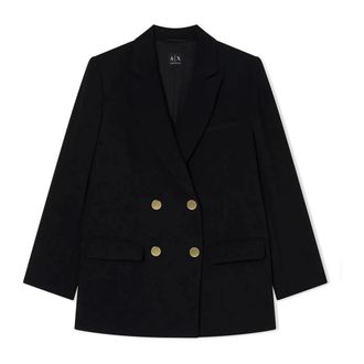 A|X Armani Exchange Damen, Jacken, Schwarzk, 2XSGr&ouml;&szlig;e