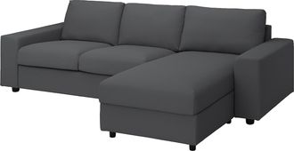 IKEA VIMLE Bezug 3er-Sofa+Récamiere