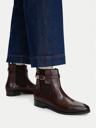 U.S.Polo Association Klassische Stiefeletten EO-LOUIS001W/GL1 Dunkelbraun