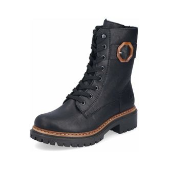 Rieker Schn&uuml;rstiefeletten - - Shoes - Damen - Schwarzk - 36 EU