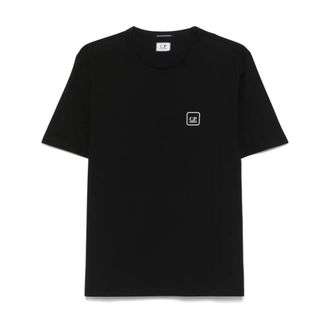 C.P. Company C.p. Company, Homme, Tops, Noir, Taille: S Metropolis Series - T-Shirt Tech Urbain