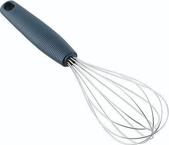 Kuhn Rikon 22667 Cooks Tools Schwingbesen Schneebesen, Edelstahl, Schwarz, cm, 30 x 6 x 6 cm, 1 Einheiten