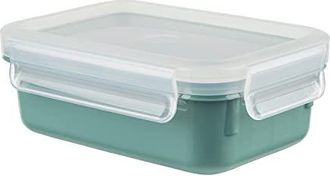 Emsa N10124 Clip & Close Color Edition Frischhaltedose | 0,55 Liter | 100% auslaufsicher/hygienisch | BPA-frei | spülmaschinen-, mikrowellen- und gefrierge