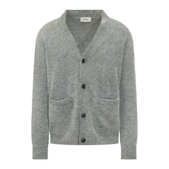A Paper Kid Cardigan en maille - Homme - Pulls - Gris - Taille: XL