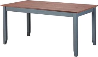 Altobuy Altobuy - melina - Table Repas Rectangulaire Coloris Gris et Naturel