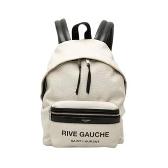 Saint Laurent Pre-owned The City Backpack - - Pre-owned - Damen - Wei&szlig; - ONE SIZE