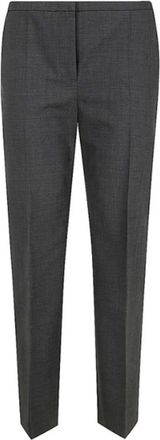 Philosophy di Lorenzo Serafini Femme, Pantalons, Gris, Taille: 34 FR Pantalon de Laine Tailleur