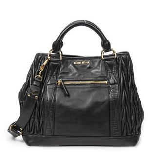 Miu Miu Crossbody Bags - Pocket Open Tote - Gr. unisize - in Schwarz - f&uuml;r Damen